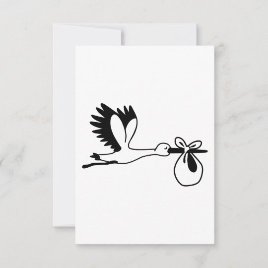 Stork pregnancy announcement | Zazzle.com