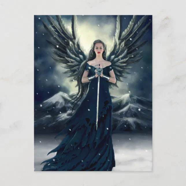 Storm Angel Postcard | Zazzle