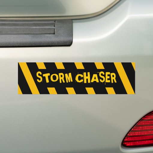 Storm Chaser Bumper Sticker | Zazzle