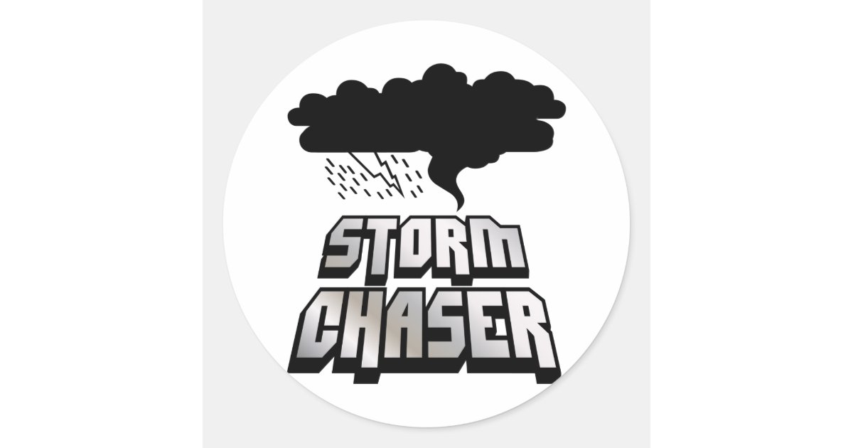 Storm Chaser Sticker | Zazzle