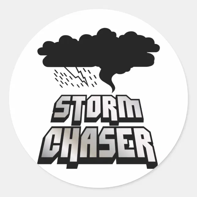 Storm Chaser Sticker | Zazzle