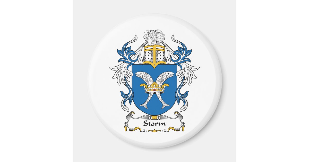 Storm Family Crest Magnet | Zazzle