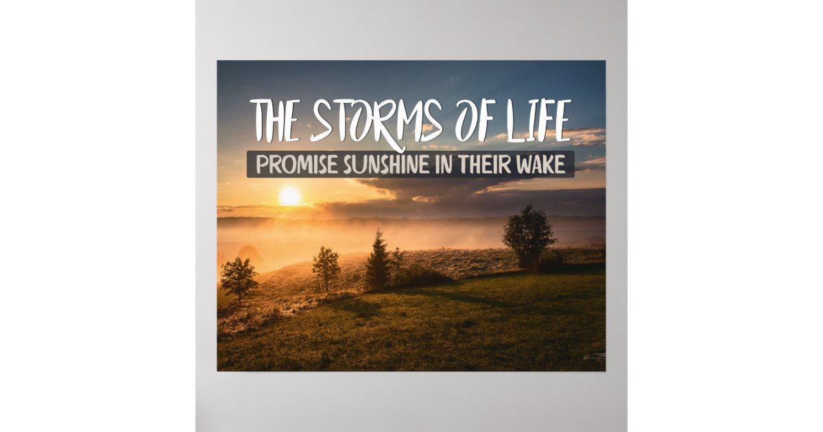 Storms Of Life Poster | Zazzle