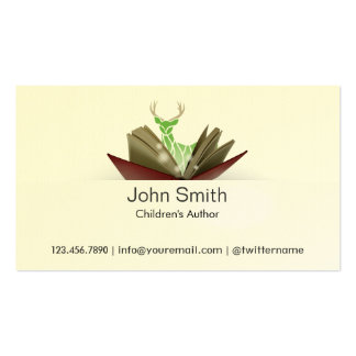Childrens Author Business Cards & Templates | Zazzle