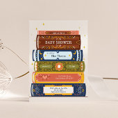 Story Book Library The Next Chapter Baby Shower Invitation | Zazzle