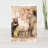 Story of the Three Bears by Rackham Card | Zazzle