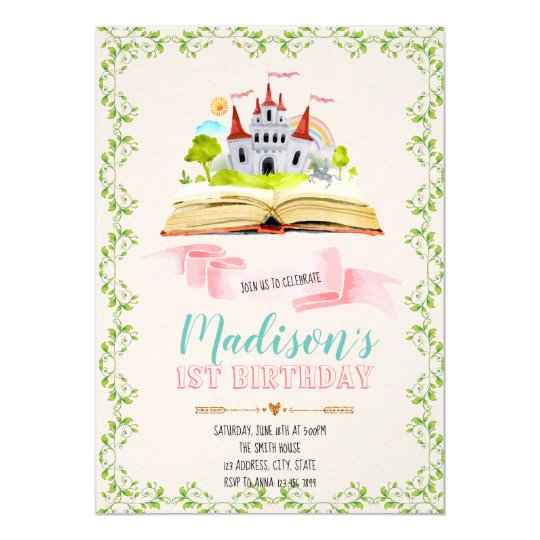 Storybook party invitation | Zazzle.com