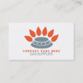 Stove Burner, Gas Engineer & Supplier Business Card | Zazzle