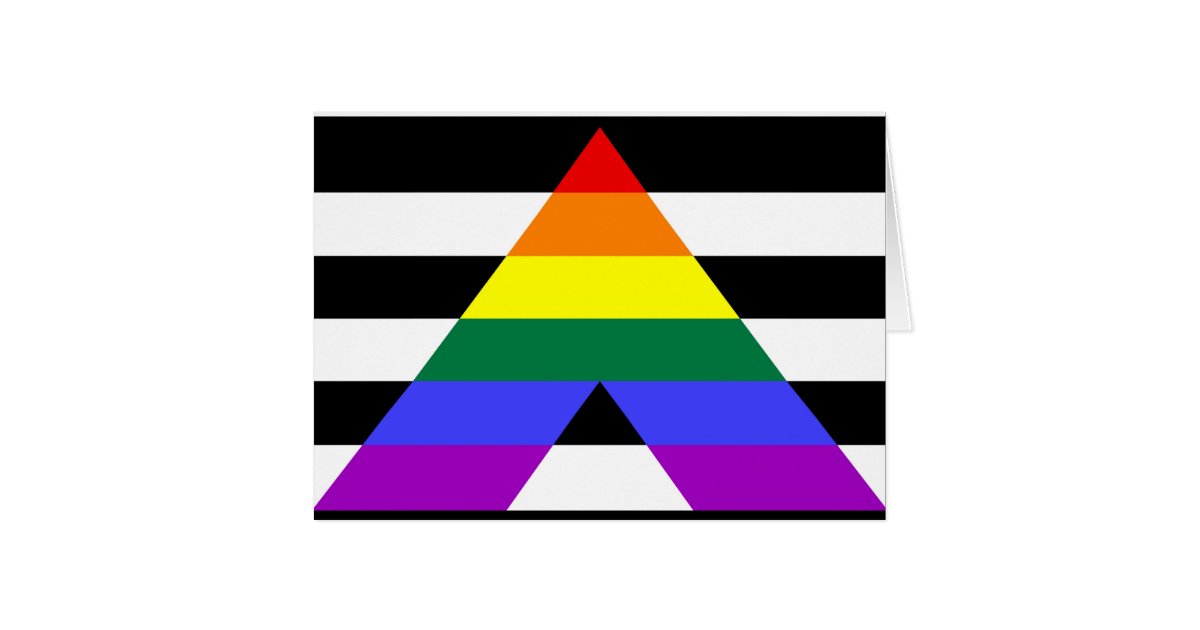 Straight Ally flag | Zazzle