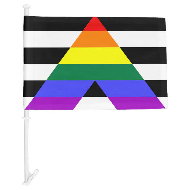 Straight Ally flag | Zazzle