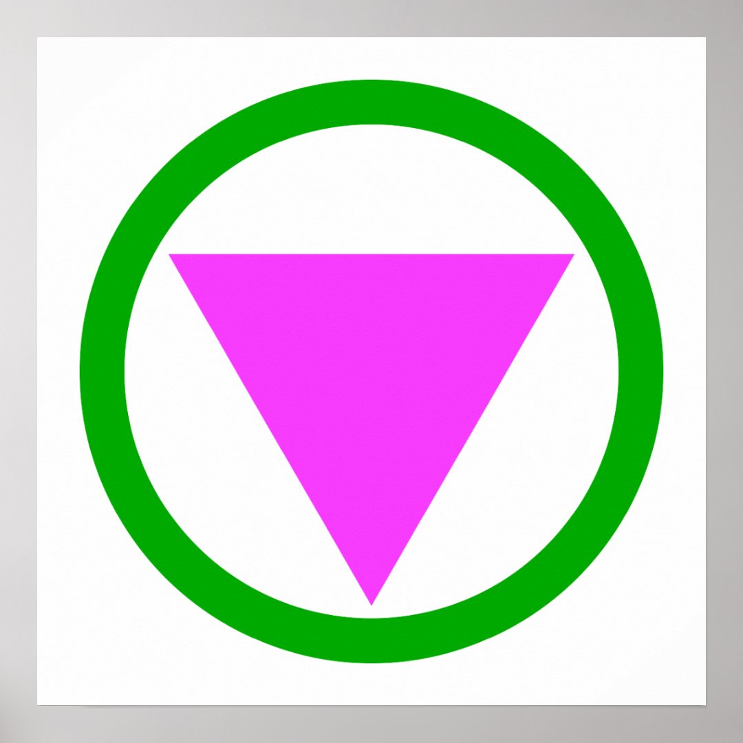 Straight Ally Symbol Poster | Zazzle