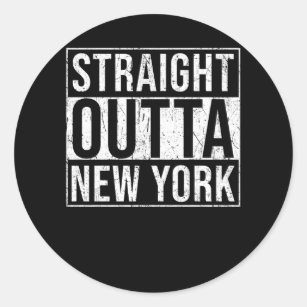 Straight Outta Stickers - 100% Satisfaction Guaranteed | Zazzle
