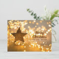 Strand of Christmas Lights Photo Holiday Card | Zazzle