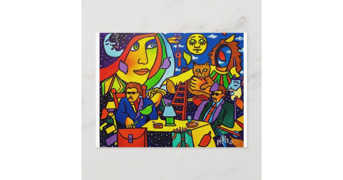Strange 6 by Piliero Postcard | Zazzle