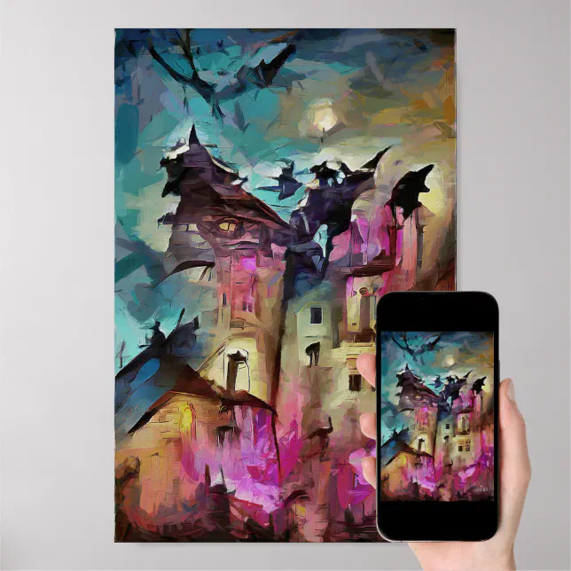 STRANGE CASTLE art and fantasy poster | Zazzle