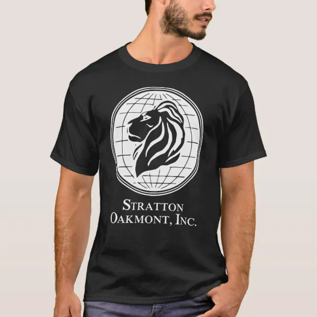 Stratton Oakmont Inc Black T-Shirt | Zazzle