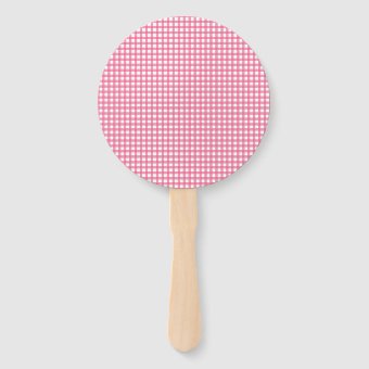 Strawberries Girl's Berry First Birthday Party Hand Fan | Zazzle