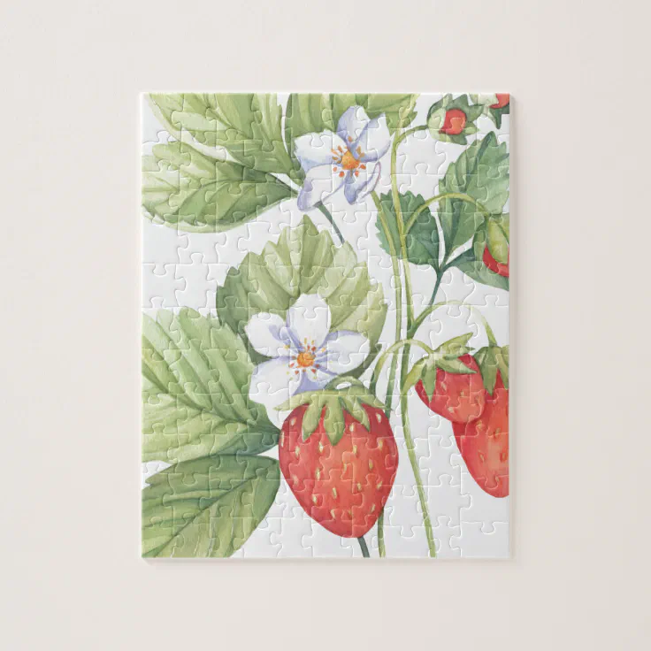 Strawberries Jigsaw Puzzle | Zazzle