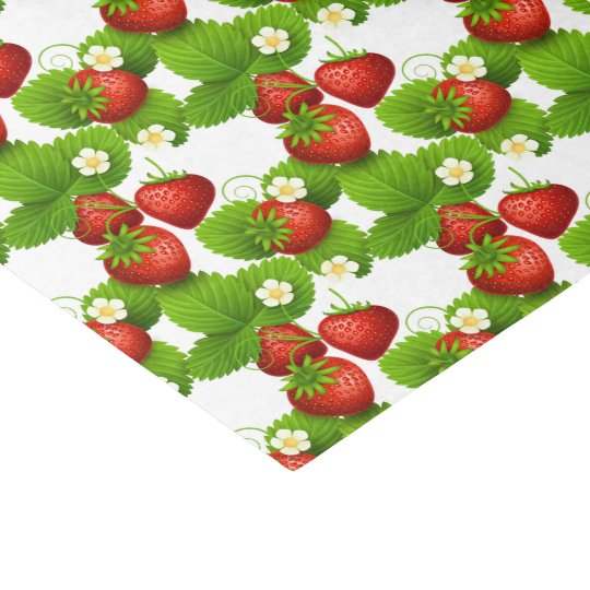 Strawberries Tissue Paper | Zazzle.com