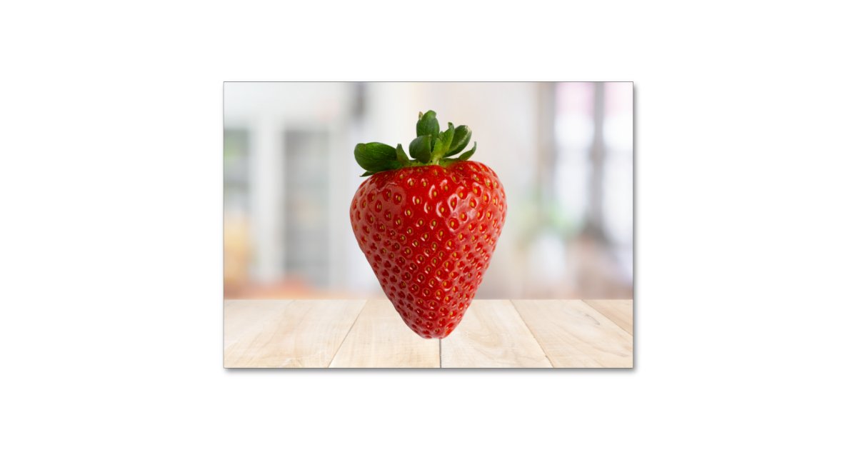 Strawberry ABA Labeling Flashcard | Picture Cards | Zazzle