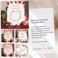 Strawberry Baby Shower Welcome Sign | Zazzle