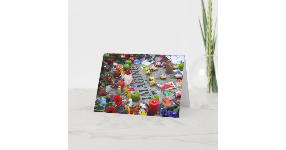 Strawberry Fields Card | Zazzle