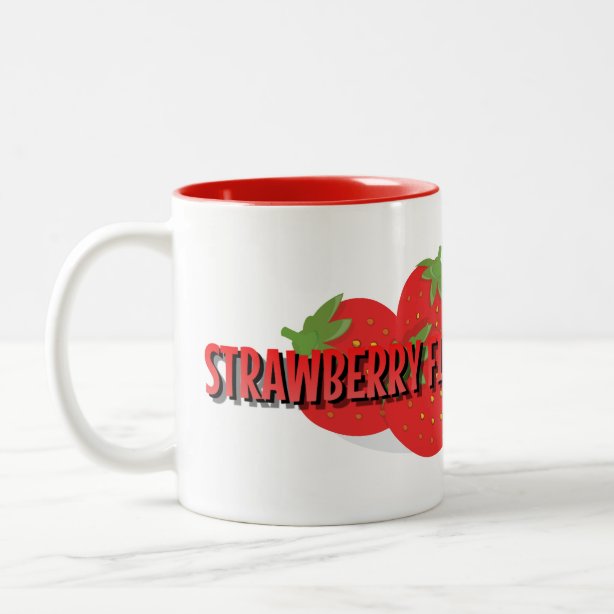 Strawberry Mugs - No Minimum Quantity | Zazzle