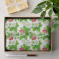 Strawberry garden tissue paper | Zazzle
