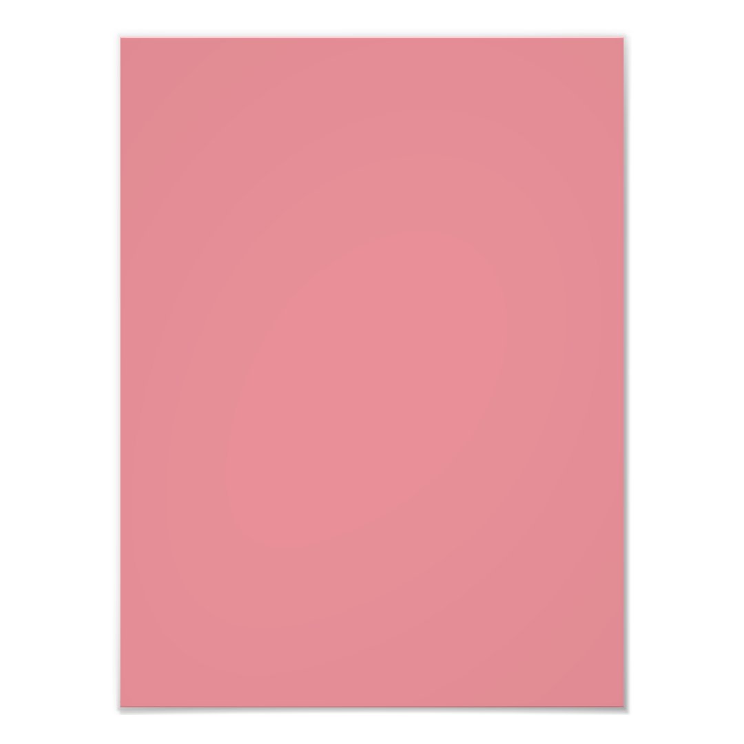 Strawberry Ice Pink Color Trend Background Photo Print | Zazzle