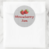 Strawberry Jam Sticker | Zazzle