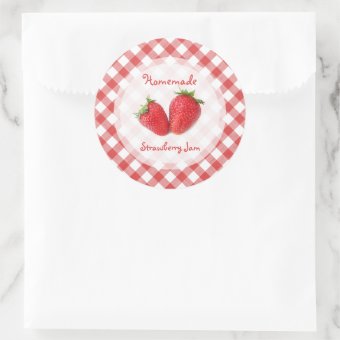 Strawberry Jam sticker | Zazzle
