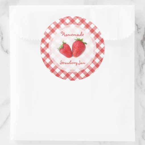 Strawberry Jam sticker | Zazzle
