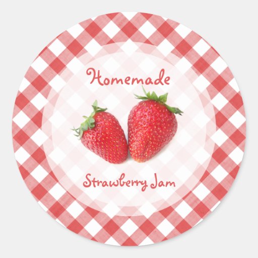 Strawberry Jam sticker | Zazzle