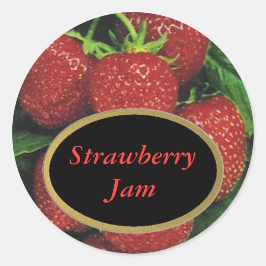 Strawberry Label | Zazzle.com