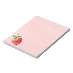 Strawberry Notepad | Zazzle