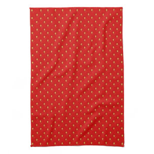 Strawberry Pattern Fabric | Zazzle