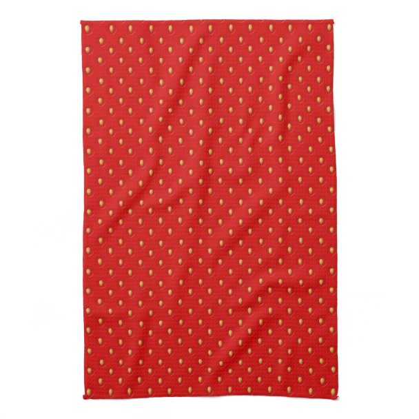 Strawberry Pattern Fabric | Zazzle