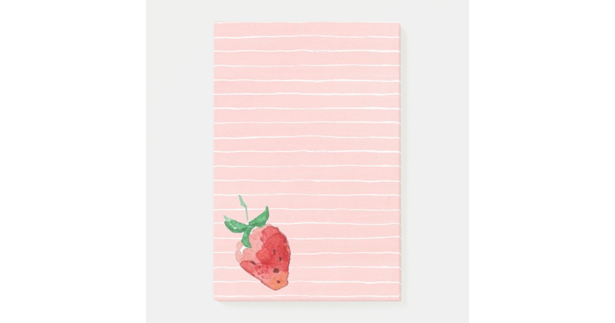 Strawberry Post-it Notes | Zazzle