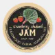 Strawberry Rhubarb Jam Classic Round Sticker | Zazzle