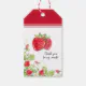 Strawberry Thank you Berry Much Gift Tags | Zazzle