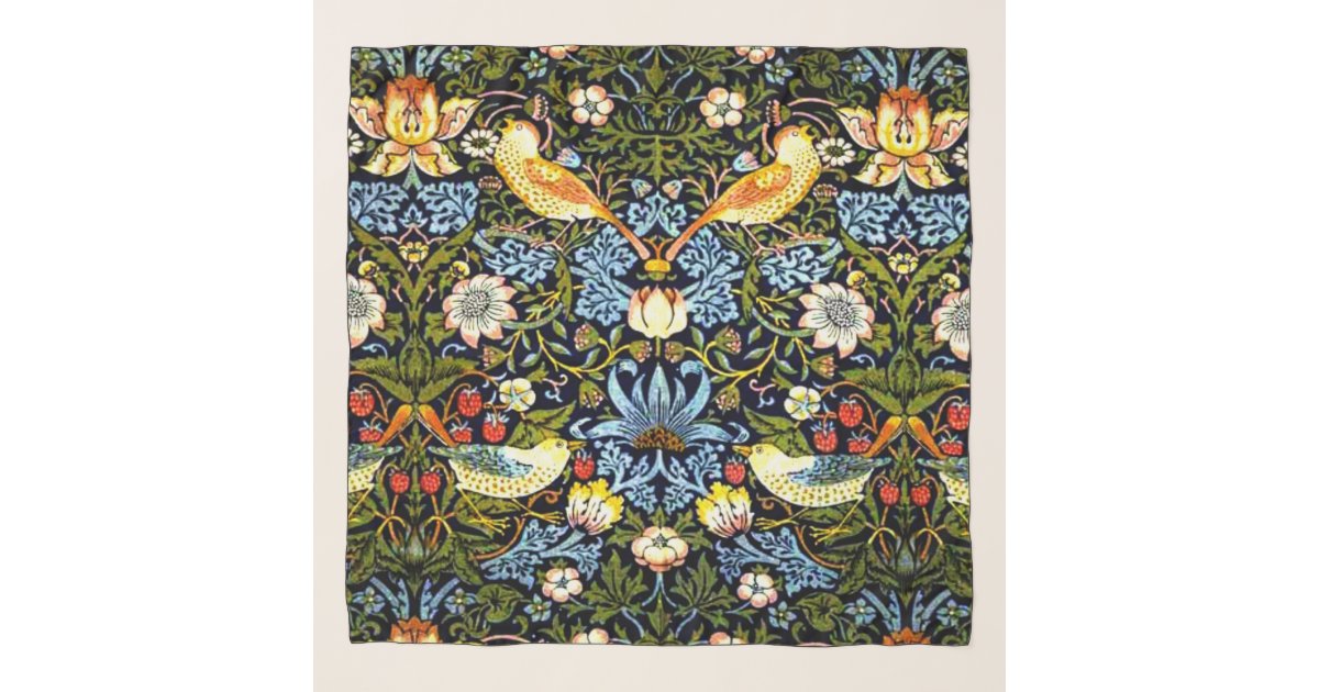 Strawberry Thief Scarf | Zazzle