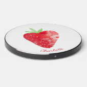 Strawberry Watercolor Personalized Wireless Charger | Zazzle