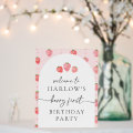 Strawberry Welcome Sign | Strawberry Sign | Zazzle
