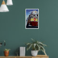 STREAMLINED DIESEL LOCOMOTIVE - CANADA c. 1955 Poster | Zazzle