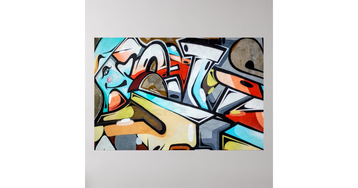 Street Art / Graffiti photo Poster | Zazzle