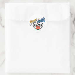 Street Fighter Alpha 2 Logo Classic Round Sticker | Zazzle