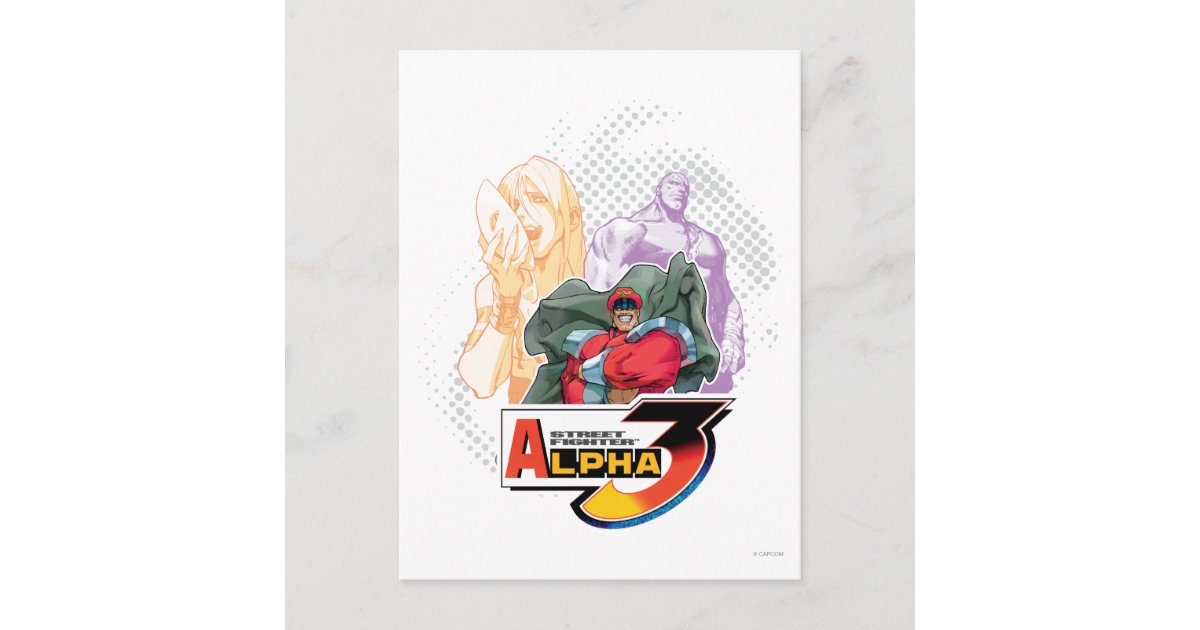 Street Fighter Alpha 3 Shadowloo Postcard | Zazzle