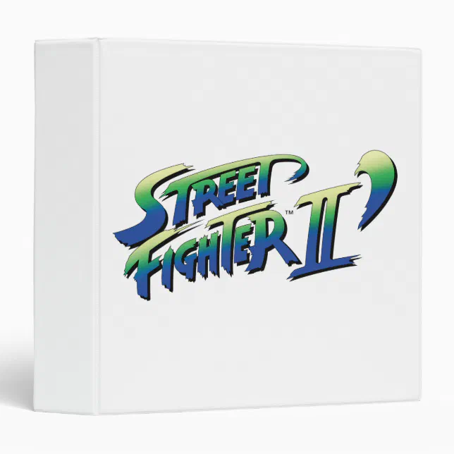 Street Fighter II' Logo Binder | Zazzle