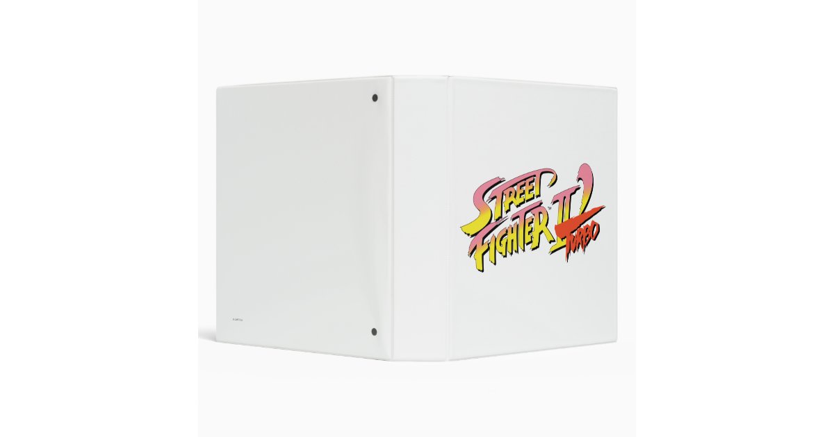 Street Fighter II Turbo Binder | Zazzle