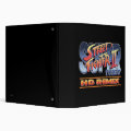 Street Fighter II Turbo HD Remix Logo Binder | Zazzle